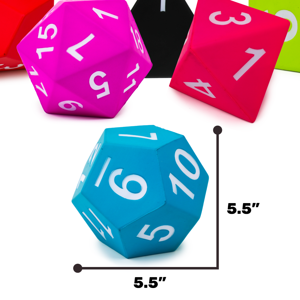 Foam Dice Combo Pack – Kess Entertainment