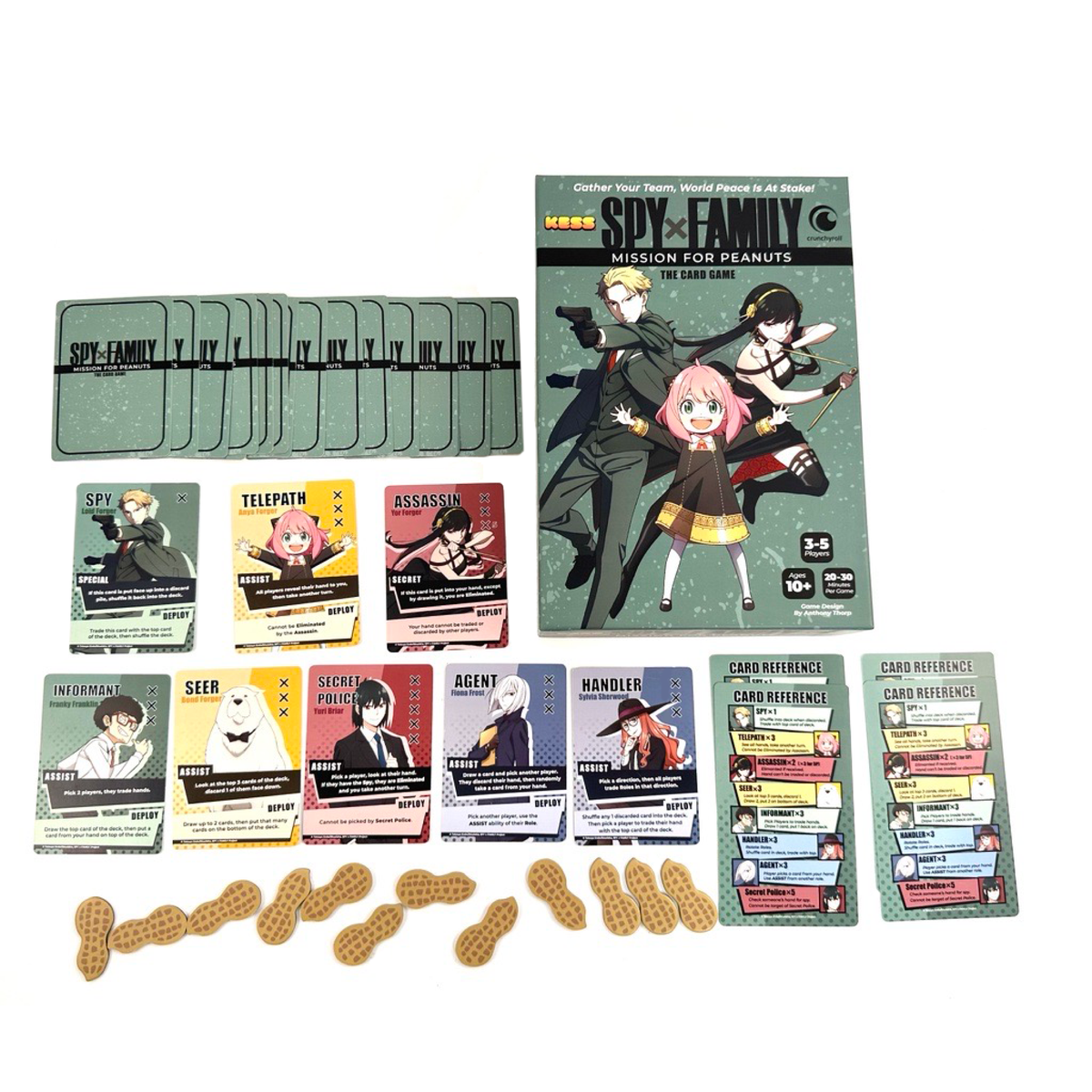 Spy X Family: Mission for Peanuts Board Game – Kess Entertainment